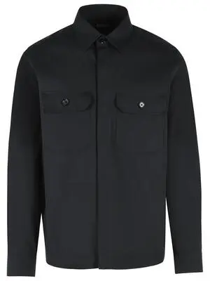 Men's Black Overshirts