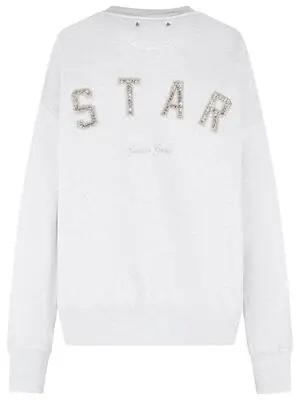 GOLDEN GOOSE Star' Melange Cotton Sweatshirt
