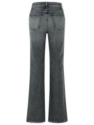 Khaite Danielle Warwick Cotton Jeans - Black
