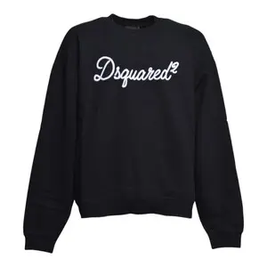 Dsquared2 Crew Neck Sweatshirt With Embroidered Logo