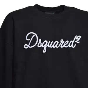 Dsquared2 Crew Neck Sweatshirt With Embroidered Logo