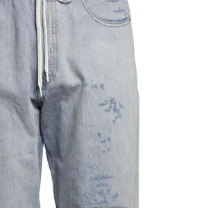 MAISON MARGIELA Distressed Drawstring Shorts - Denim
