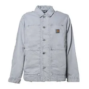 Carhartt Work In Progress Classic Collared Denim Jacket - Denim Grigio