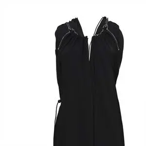 Max Mara Halterneck Maxi Dress With Chain Detail