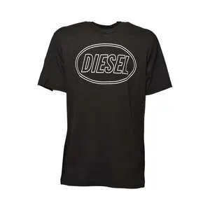 DIESEL® T-shirt With Logo - Nero
