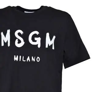 MSGM Milano Graphic T-shirt - Nero