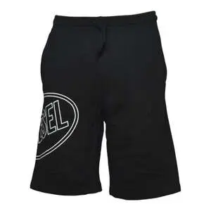 DIESEL® Logo Detailed Drawstring Shorts