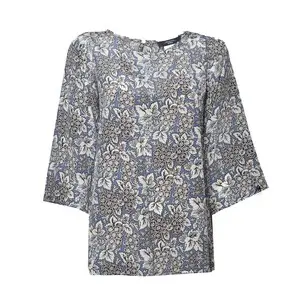 Max Mara Floral Print Blouse