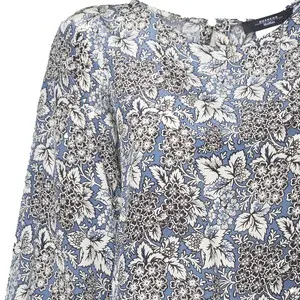 Max Mara Floral Print Blouse