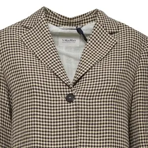 Max Mara Checked Blazer