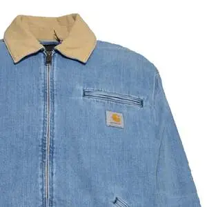 Carhartt Work In Progress Jacket With Corduroy Collar