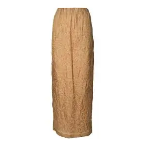 Max Mara Crinkled Maxi Skirt