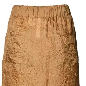 Max Mara Crinkled Maxi Skirt