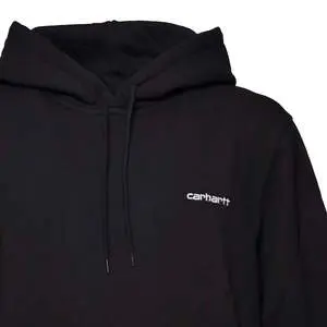 Carhartt Work In Progress Embroidered Logo Hoodie - Nero