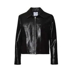 COURREGES Courrèges Zip-up Leather Jacket