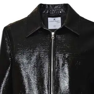 COURREGES Courrèges Zip-up Leather Jacket