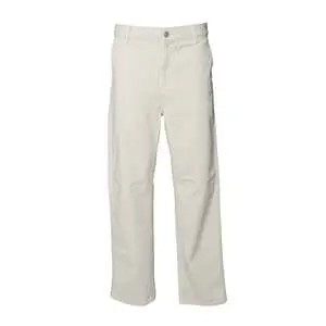 Carhartt Work In Progress Wide Leg Trousers - Beige