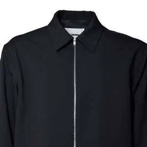 JIL SANDER Zip-up Shirt - Blu
