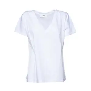 SOLOTRE V-neck T-shirt - Bianco