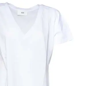 SOLOTRE V-neck T-shirt - Bianco