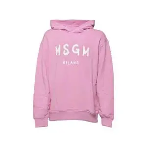 MSGM Milano Logo Hoodie - Rosa