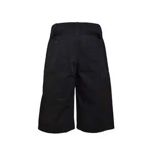 LEMAIRE Belted Wide-leg Shorts - Nero