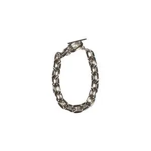 Rabanne Rabanne Silver-Plated Chain Necklace Argento