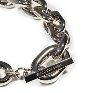 Rabanne Silver-plated Chain Necklace - Argento
