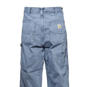 Carhartt Work In Progress Acid Wash Denim Jeans - Blu Denim