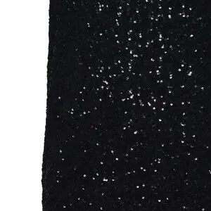 NINEMINUTES Black Sequin Embellished Mini Dress