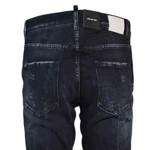 Dsquared2 Cool Girl Jean" Dark Wash Distressed Denim - -97