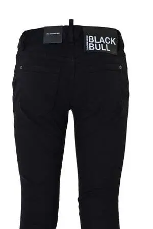 Dsquared2 Black Wash Bell-bottom Jeans