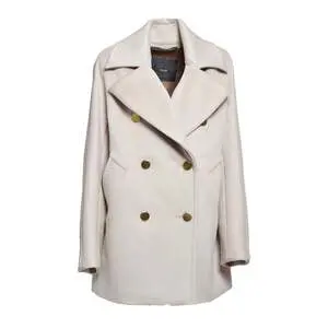 Max Mara Double Breasted Coat - Beige