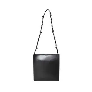 JIL SANDER Black Leather Bag - Nero