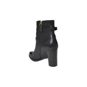 Ralph Lauren Buckled Zip Up Boots
