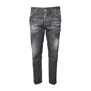 Dsquared2 Distressed Black Wash Jeans - Nero