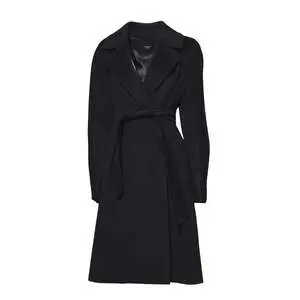Max Mara Belted Coat - Nero