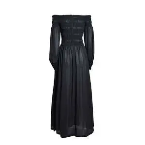 Max Mara Off-the-shoulder Maxi Dress