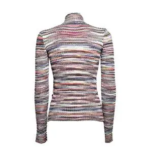 Missoni Striped Turtleneck Fine Knit Sweater - Multicolour