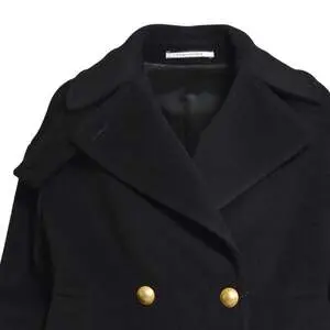 Tagliatore Double Breasted Coat - Nero