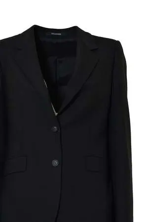 Tagliatore Black Suit Jacket And Trousers - Nero
