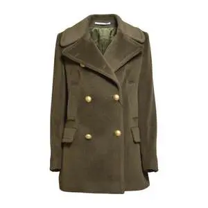 Tagliatore Double Breasted Coat - Marrone