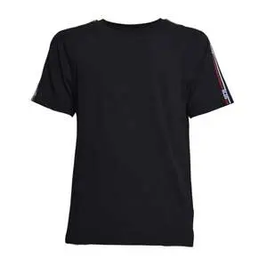 Gcds T-shirt With Logo Detail - Nero/rosso
