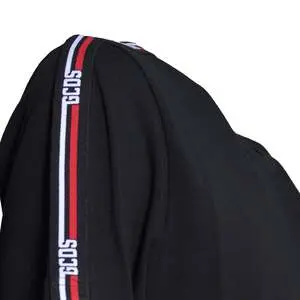 Gcds T-shirt With Logo Detail - Nero/rosso