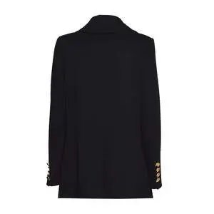 Tagliatore Double Breasted Coat - Nero