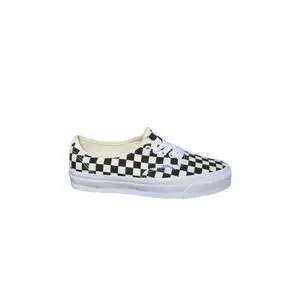 VANS Checkerboard Lace Up Sneakers - Nero/crema