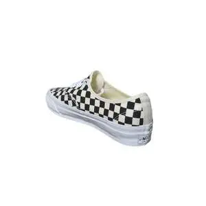 VANS Checkerboard Lace Up Sneakers - Nero/crema
