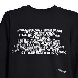 OAMC Crew Neck Printed Sweater