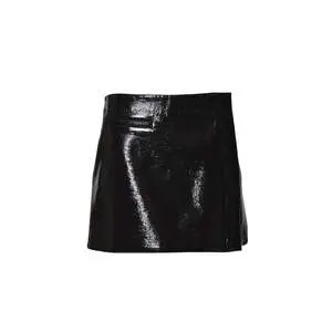 COURREGES Courrèges Leather Mini Skirt