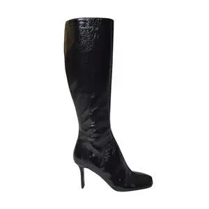 COURREGES Courrèges Knee-high Glossed Boots